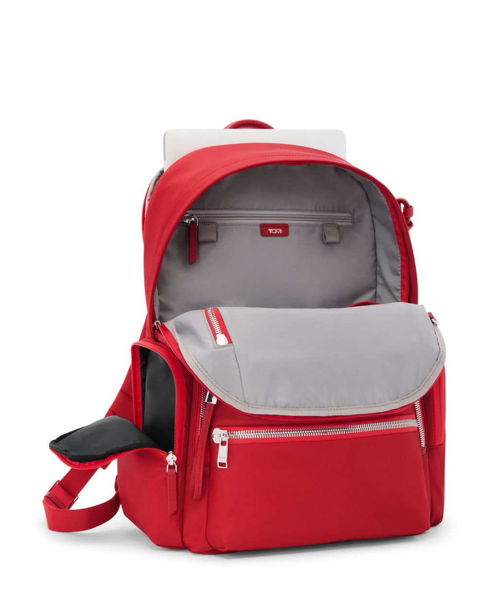 Tumi Voyageur Celina Backpack in Signature TUMI Red Pantone